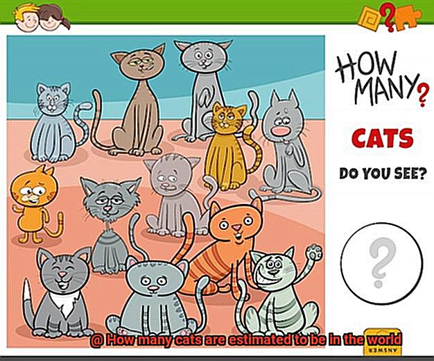 How many cats are estimated to be in the world? - 21Cats.org
